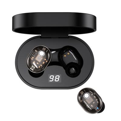 Cina Cuffia avricolare stereo delle cuffie di Earbuds radio mani libere di Bluetooth 5,0 della vera in vendita