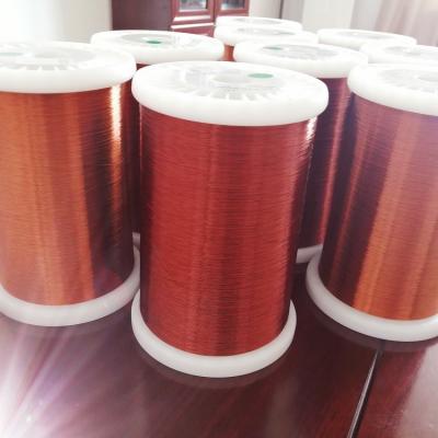 China 0.21mm Klasse 155/180 UEW emaillierte runder Kupferdraht-Selbstverpfändungsdraht zu verkaufen