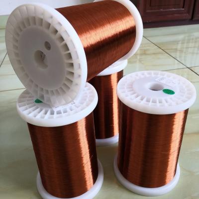Cina 0.12mm Polyesterimide hanno smaltato l'auto della classe 200 del filo di rame che lega i cavi smaltati in vendita