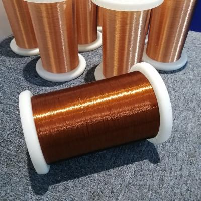 Китай 0.27mm Polyesterimide покрыли эмалью круглую медную проволоку со связующим слоем продается
