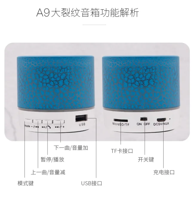 A9a3 Mini Bluetooth Speaker