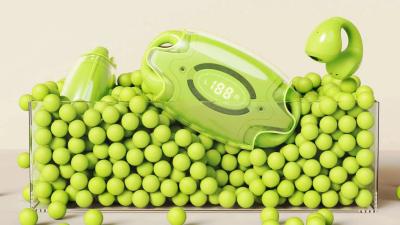 中国 True Wireless ANC Earbuds Green Clip On Wireless Bluetooth Earphones 販売のため