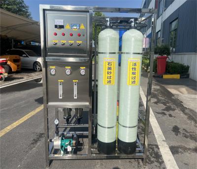 China 1500 Liters/hour Well Water Purification Treatment Machine Reverse Osmosis System Equipment for Commercial With Water Softener for sale