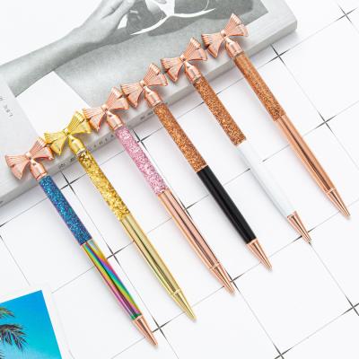 China Novelty Crystal Diamond Ball Point Pen Cute Princess Pen Assortment for Office School for sale