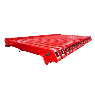 China Mini 3 ton hydraulische vrachtwagenkraan met Liyuan hydraulische klep in bouwmachines Te koop