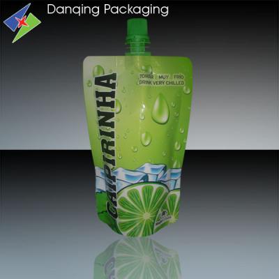 Cina liquido che imballa il sacchetto di plastica, doypack con il becco, imballaggio del foglio di alluminio in vendita