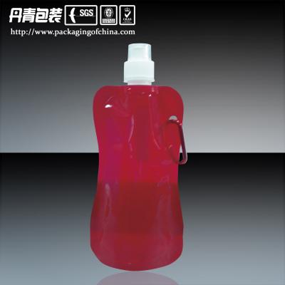 China stehen Sie oben Beutel mit Tülle, Doypack, hohe Qualität herausgespritzte Tasche mit Carabiner, herausgespritzte Tasche des Kunststoffgehäuses zu verkaufen