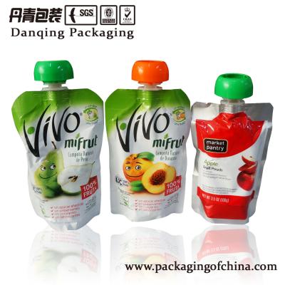 中国 プラスチック多着色された食品等級はきのこの帽子が付いている袋袋を立てます 販売のため