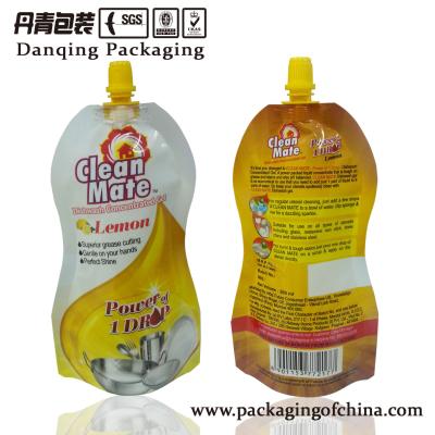 中国 カスタマイズされる印刷される口の反咀嚼の洗剤の包装袋が付いている袋を立てて下さい 販売のため