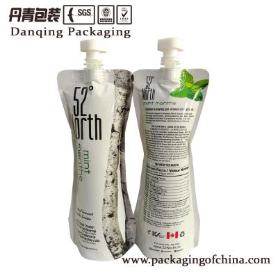 中国 耐酸性ペットはカスタマイズされた帽子によって包む液体の袋を立てます 販売のため