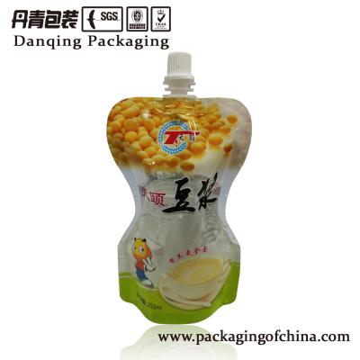 中国 高い穿刺の抵抗は豆乳のための口が付いている袋を立てます 販売のため