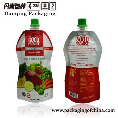Cina Il supermercato sta sull'imballaggio riutilizzabile di Doypack del succo di verdura dei sacchetti del succo in vendita