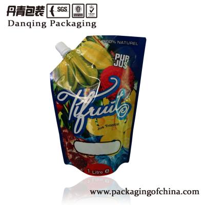 Cina Vivo stia sul sacchetto con il becco, l'imballaggio multiplo del succo del sacchetto di Doypack del succo dell'estrusione in vendita