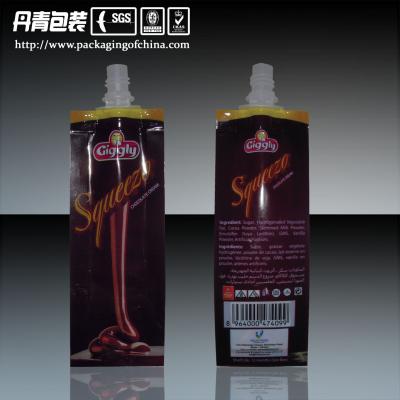 Cina Borsa di Doyapack dell'alimento, Flexilbe che imballa i sacchetti di plastica del foglio di alluminio per l'imballaggio del cioccolato in vendita