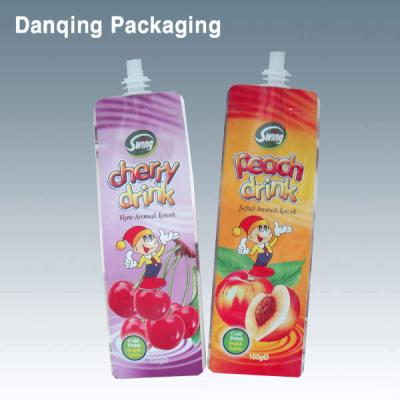 Chine Poche liquide de bec en plastique de sac de papier d'aluminium 100ml/250ml/500ml/1L à vendre