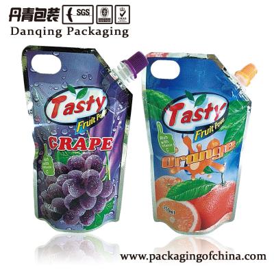 Cina Il di alluminio sta sul succo del sacchetto del becco che imballa con il foro dell'iniezione in vendita