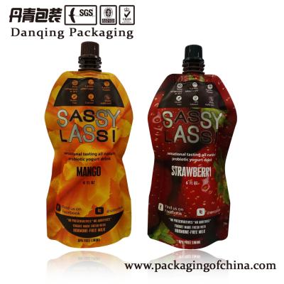 China La fuerza fuerte del lacre mate se levanta las bolsas para el acondicionamiento de los alimentos, empaquetado del jugo en venta