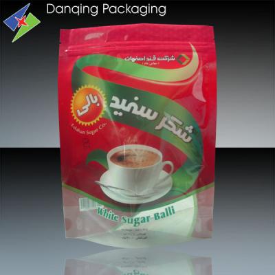 Cina Il caffè sta sul sacchetto con il chicco di caffè della chiusura lampo che imballa con la valvola in vendita