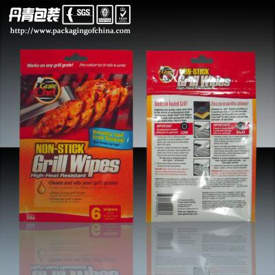Cina Detersivo che imballa per il modo Doypack della cucina con la chiusura lampo ed il foro dell'euro in vendita