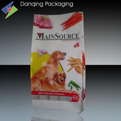 Cina Sacchetto laterale laminato di imballaggio flessibile della borsa dell'ossequio dell'animale domestico delle borse del rinforzo in vendita