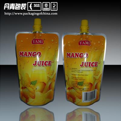 Cina Sacchetti a prova d'umidità di imballaggio flessibile del sacchetto del becco per il succo del mango in vendita