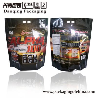 China La categoría alimenticia se levanta bolsas de la cremallera con el agujero superior de la manija, a prueba de humedad en venta
