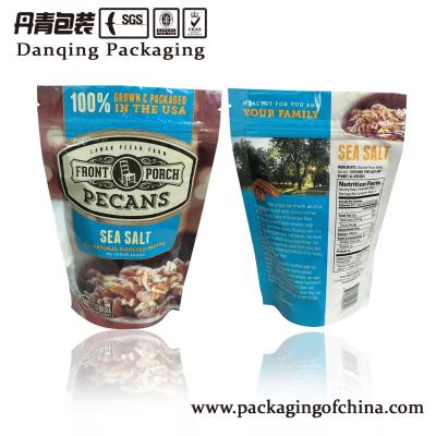 China La hoja de Alumium de la categoría alimenticia se levanta la bolsa con la cremallera, empaquetado de encargo de la bolsa en venta