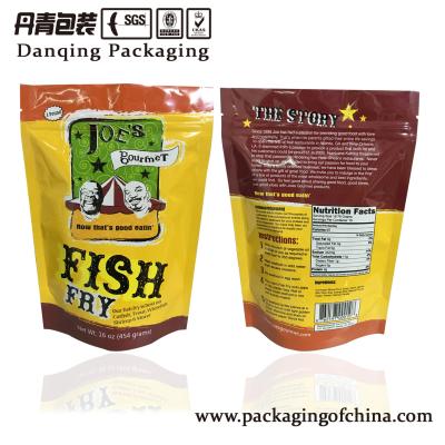 China La cerradura que se puede volver a sellar amistosa de la cremallera de Eco se levanta las bolsas para el acondicionamiento de los alimentos, aduana impresas en venta