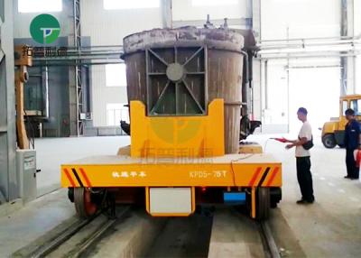 Cina 55ton metal ore factory plant interbay transport railway guided power wagon in vendita