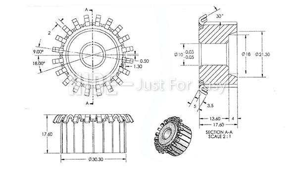 motor armature commutator