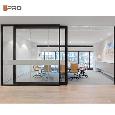 Κίνα Αθόρυβο διπλό αργίλιο Frameless συρόμενων πορτών Patio γυαλιού προς πώληση