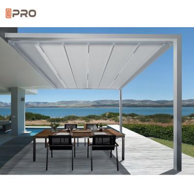 Chine Auvent de pergola en aluminium moderne motorisé extérieur plein bras pliant de bâti de mur de la cassette 6M à vendre