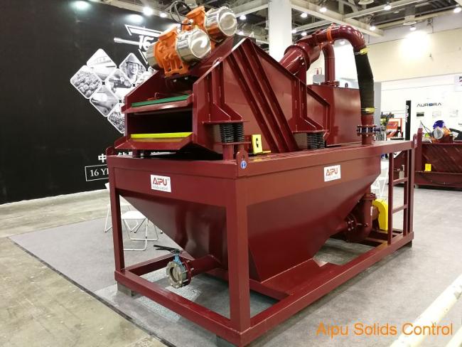 sistema di riciclaggio del fango