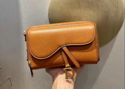 Cina cinghia regolabile di capacità di cuoio di Caro Double Hand Bag Super di lunghezza di 19cm in vendita