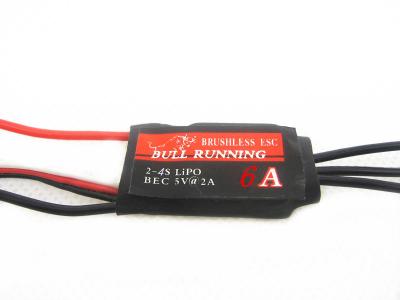 Cina 6A ESC senza spazzola impermeabile, ESC dell'elicottero di RC per il micro motore senza spazzola in vendita