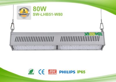 中国 通路/倉庫のための 80Ra IP65 80w の線形 dimmable 蛍光高い湾は悩まします 販売のため