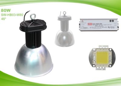 Cina Illuminazione della baia di industriale LED di alto potere 80w alta con il chip di Bridgelux, luce dello stadio del LED in vendita