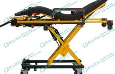 China Multifunctionele automatische de brancardgurney van de ladingsziekenwagen met gevarieerde hoogten Te koop
