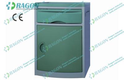 Cina Comodino di plastica dell'ospedale dell'ABS facile di pulizia con i cassetti 480 * 480 * 760mm in vendita