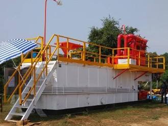 Chine Système solide 120m3/h de circulation de boue du contrôle HDD de matériel de forage de gisement de pétrole à vendre
