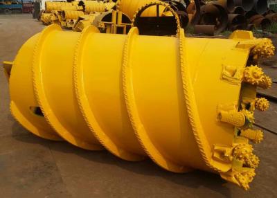 Cina Doppio barilotto di centro dello scalpello a rulli di altezza dei denti 1750mm di Shell 12pcs in vendita