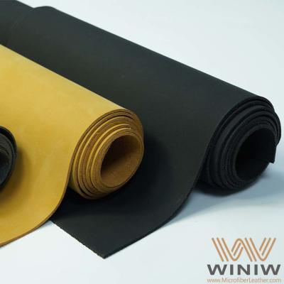 Cina Tessuto differente impresso del cuoio di Microfiber Nubuck del Faux di colori in vendita