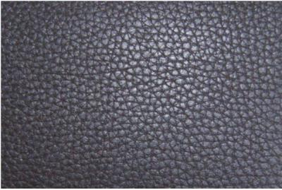 China 1.2mm Thickness Black Lightweight Waterborne Gloves PU Leather for sale