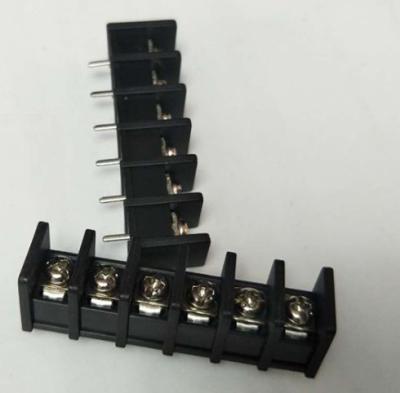 中国 8.25 Pitch Plastic Barrier Terminal Block 2 - 12P PA66 Pass UL VDE UL94V-0 販売のため