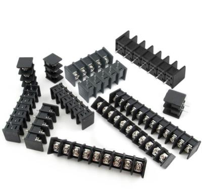中国 8.25 Pitch Plastic Barrier Terminal Block 2 - 12P PA66 Pass UL VDE UL94V-0 販売のため