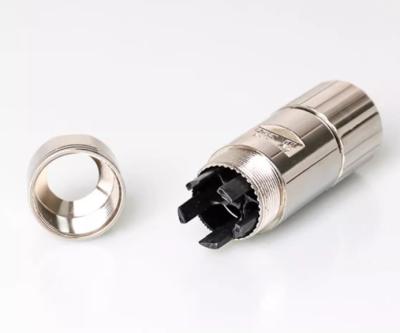 China Conector industrial servo de Pin Connector 6FX2003-0LU30 do poder 6 de Siemens M23 com cabeça rosqueada à venda