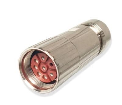 中国 シメンスエンコーダー M23 セルボパワー 8ピンコネクタ 6FX2003-0CG10 糸頭付き産業コネクタ 販売のため