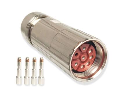 中国 シメンスエンコーダー M23 セルボパワー 8ピンコネクタ 6FX2003-0CG10 糸頭付き産業コネクタ 販売のため