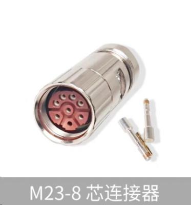 Chine M23 6 épingles 8 épingles 12 épingles E P type 17 épingles E P type Power and Encode Servo Connectors à vendre