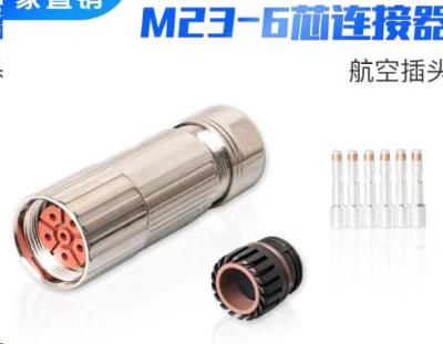 Chine M23 6 épingles 8 épingles 12 épingles E P type 17 épingles E P type Power and Encode Servo Connectors à vendre